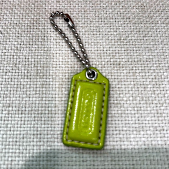 Coach | Other | Coach Lime Green Hang Tag | Poshmark